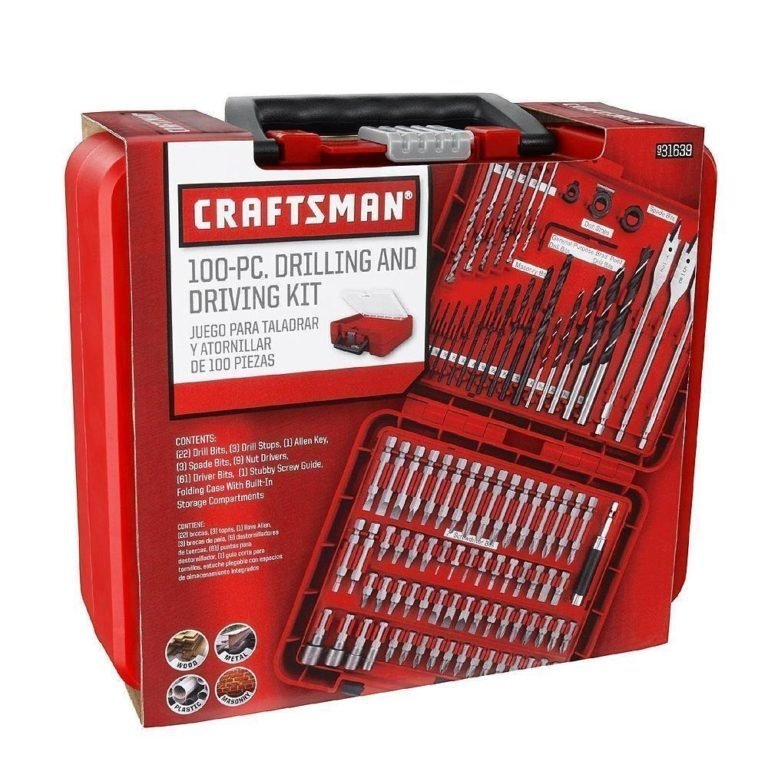 Craftsman 100 Piece drilling and driving kit
