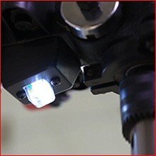 BUCKTOOL Drill Press 10 inch 5 Speed Laser Track Guided Bench