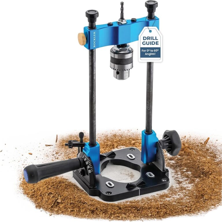 Rockler Drill Guide w/Chuck Key Review - Pros & Cons - Rockler Drill Guide